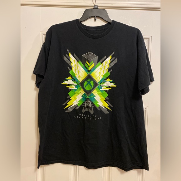 Xbox | Shirts | Xbox Series X Velocity Architecture Video Game History ...